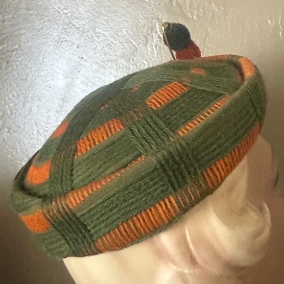 THE MARSTON COMPANY | Accessories | Unique 95s Greenorange Toque | Poshmark